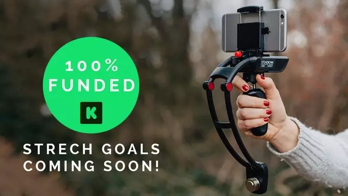 Xasijiyeha Taleefanka Casriga ah ee Steadicam Volt ayaa ka afuufay goolkii Kickstarter ee Biyaha 148094_1