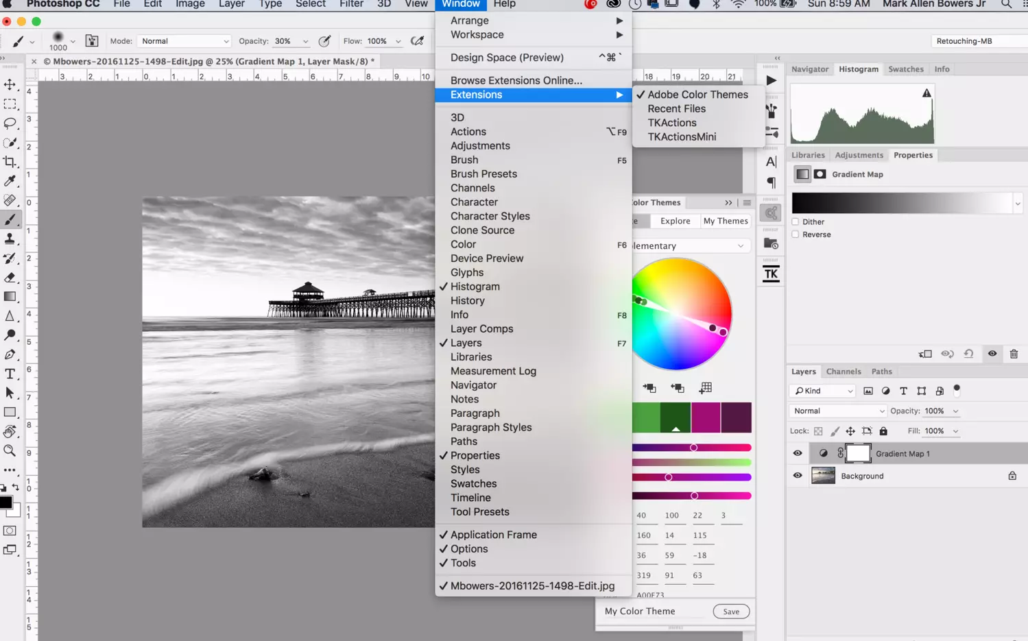 Adobe の Kuler ツールを使用してトーン画像を着色する 148333_1