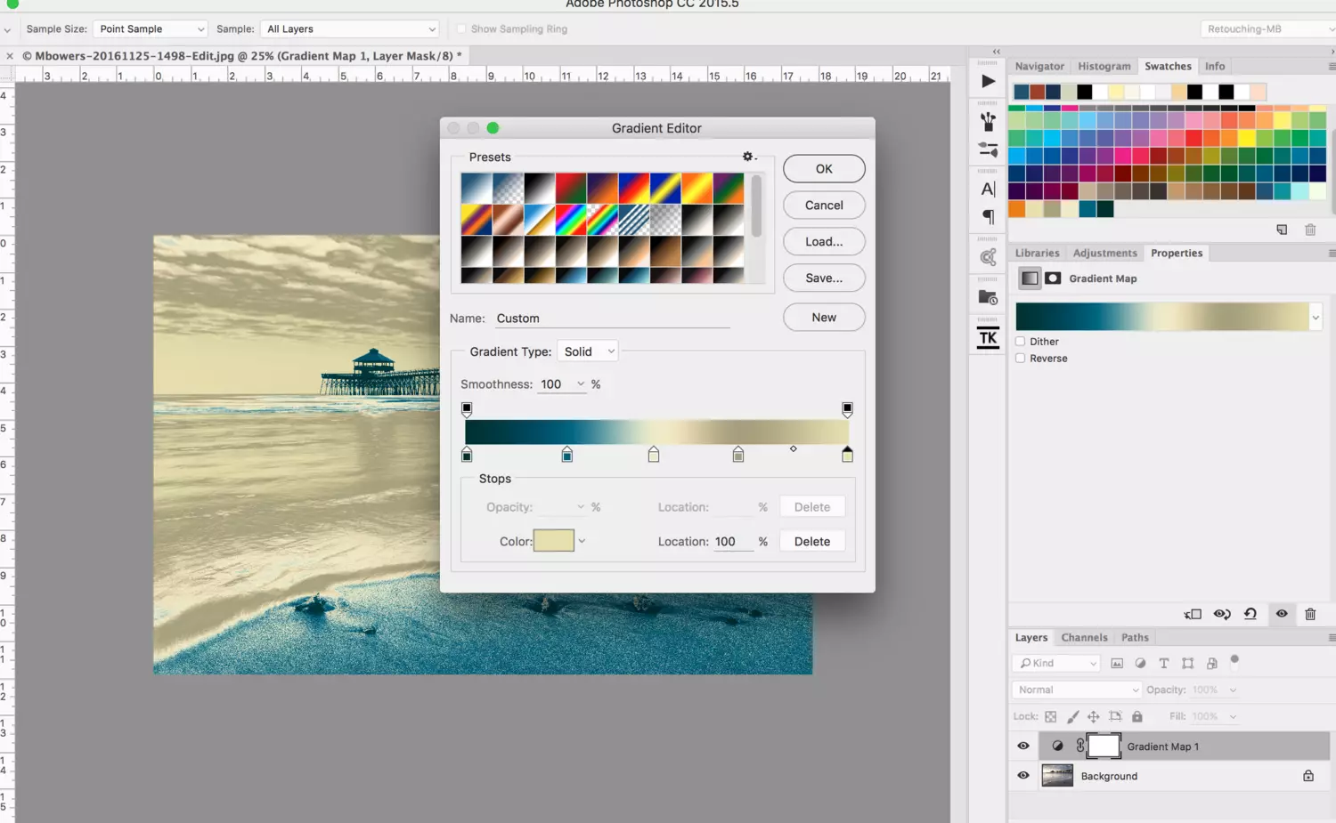 Adobe の Kuler ツールを使用してトーン画像を着色する 148333_6