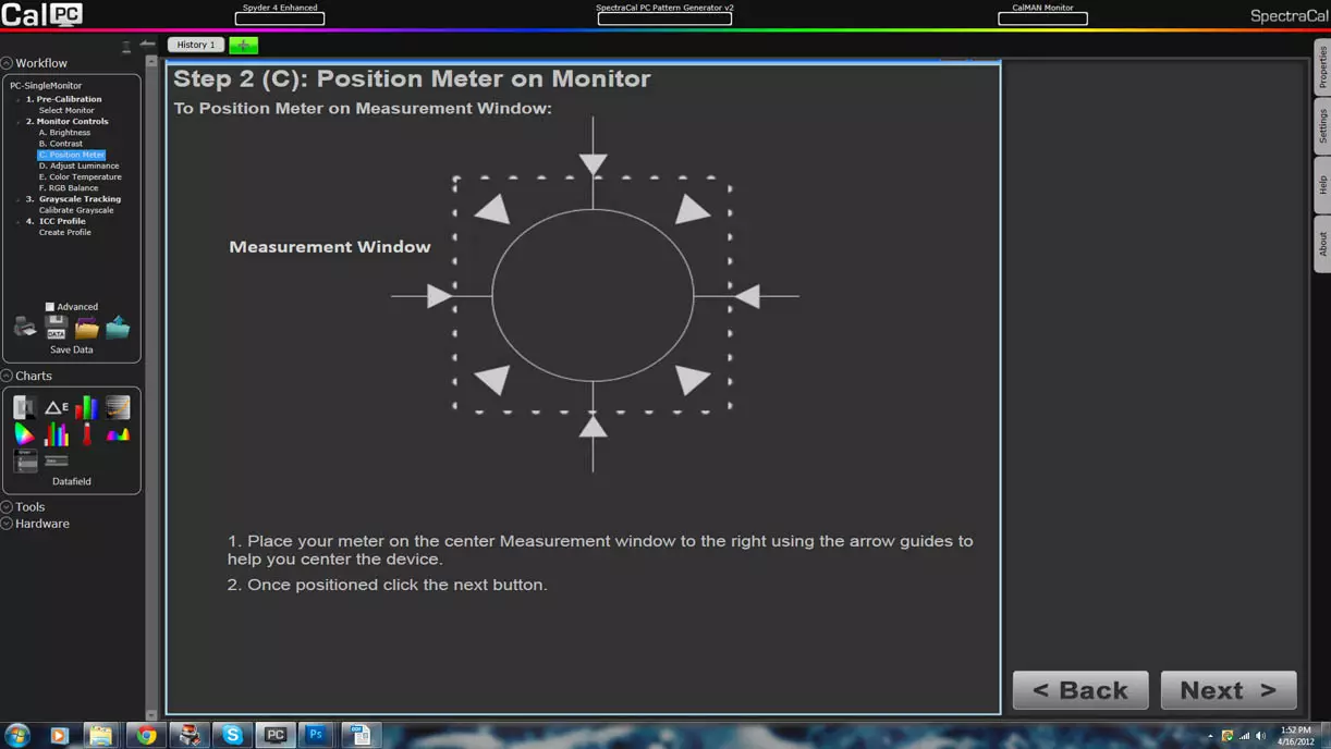 [Peržiūra] SpectraCal CalPC ir C1 kolorimetras jūsų monitoriaus sveikatai 149044_5