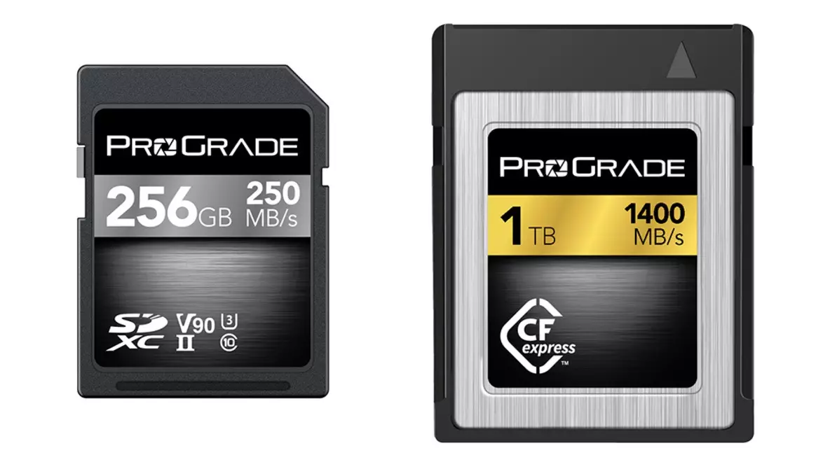 ProGrade Digital demuestra las primeras tarjetas CFexpress 1.0 y más