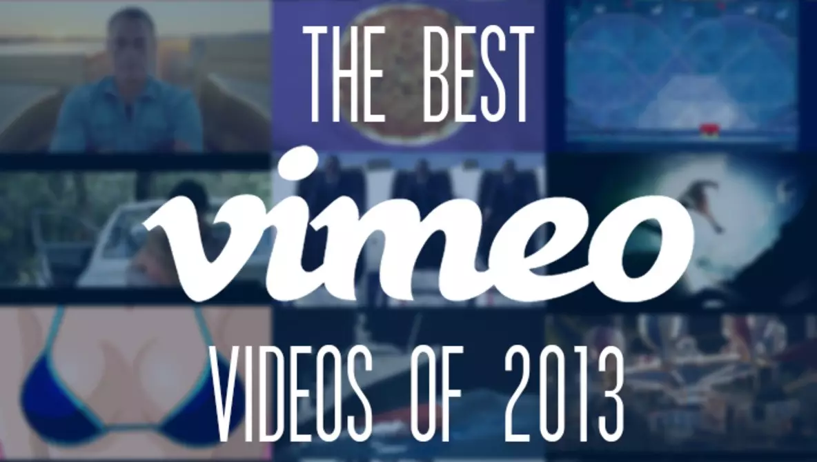 Videot më të mira të Vimeo të vitit 2013 (siç janë zgjedhur nga stafi i Vimeo)