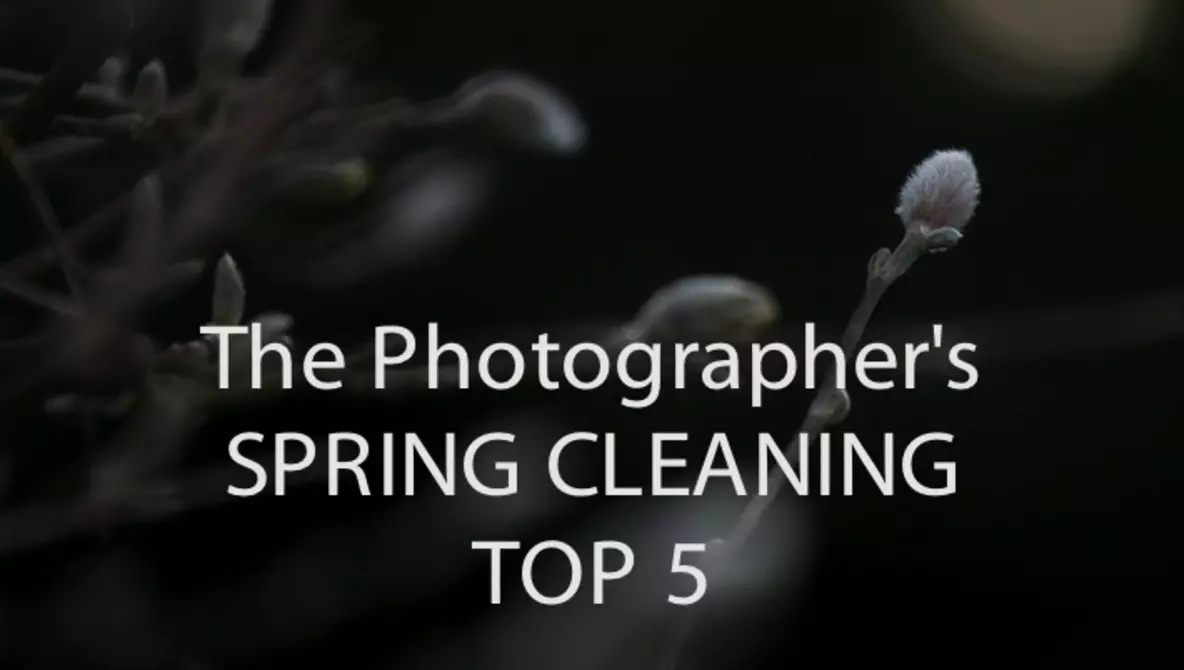 Топ 5 весенней уборки фотографа
