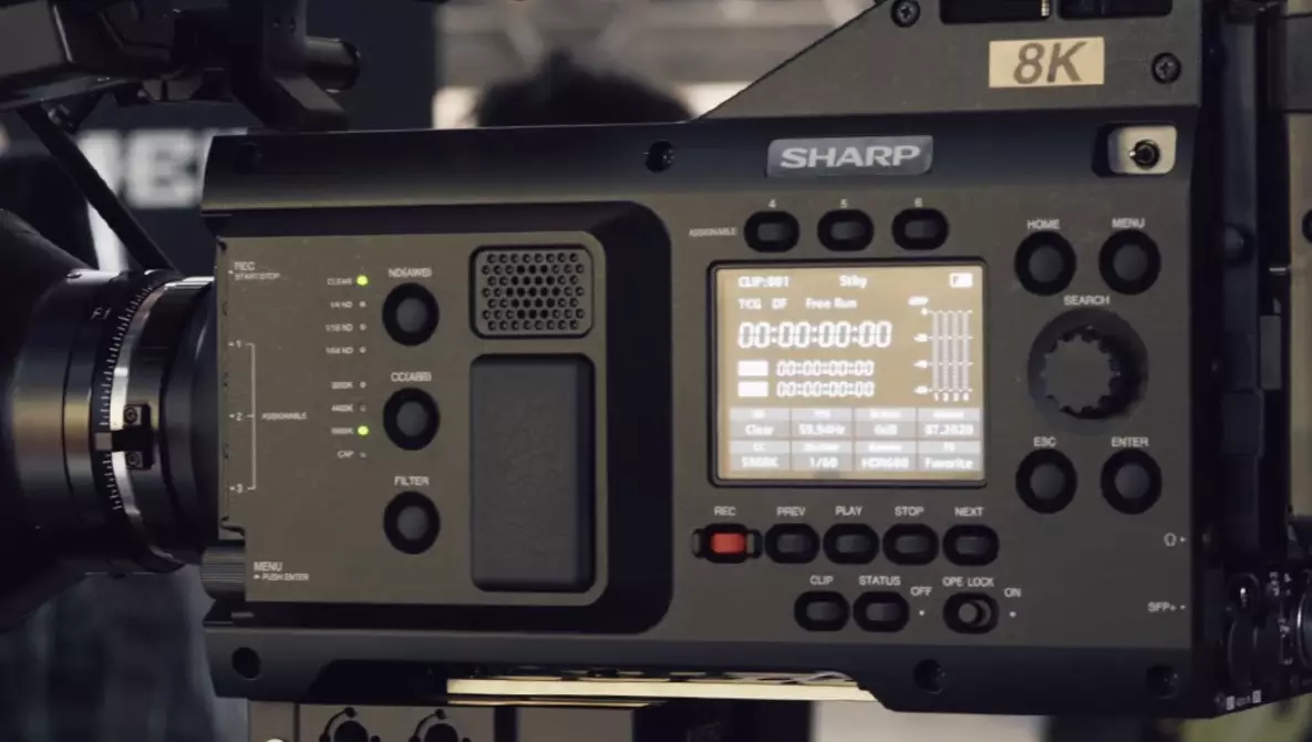A filmadora Sharp 8k: o futuro da transmissão?