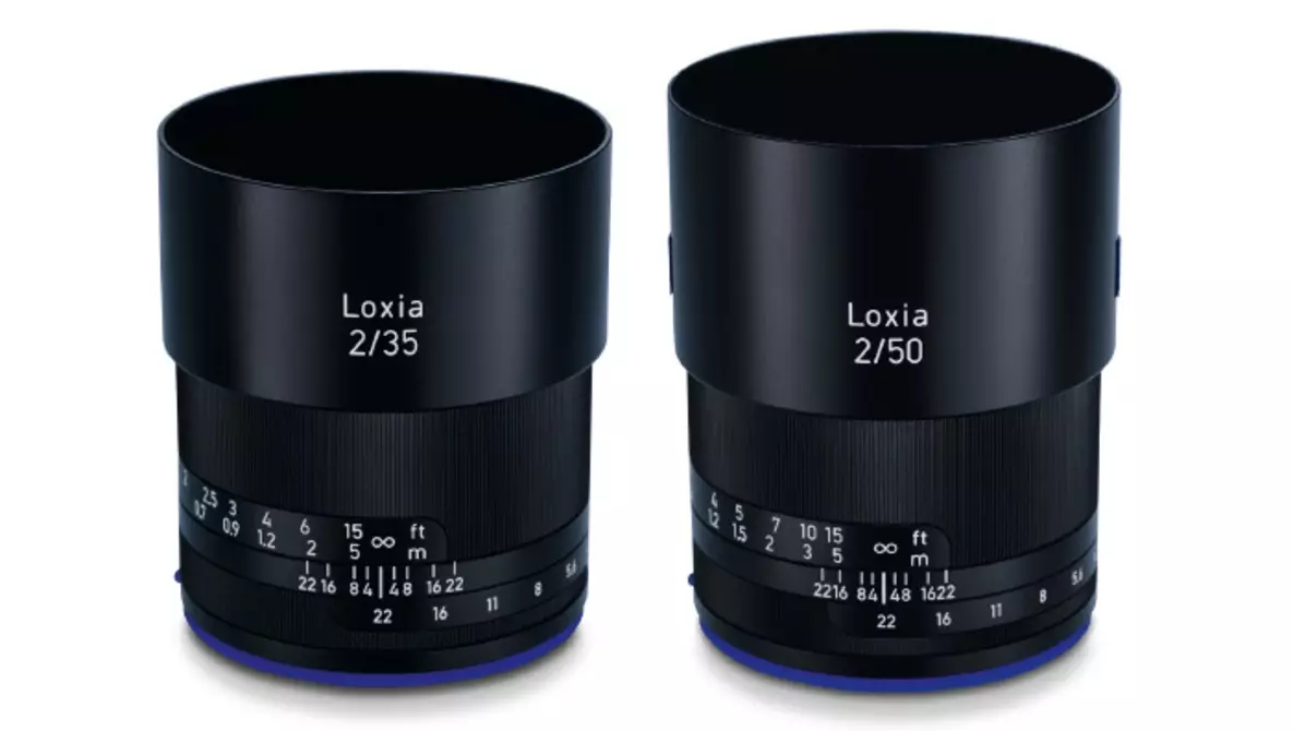 Titun Zeiss Loxia 50mm ati awọn lẹnsi 35mm Ti kede