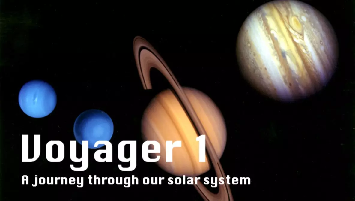 Voyager 1-ийн манай нарны аймагт хийсэн аялал гэрэл зурагт