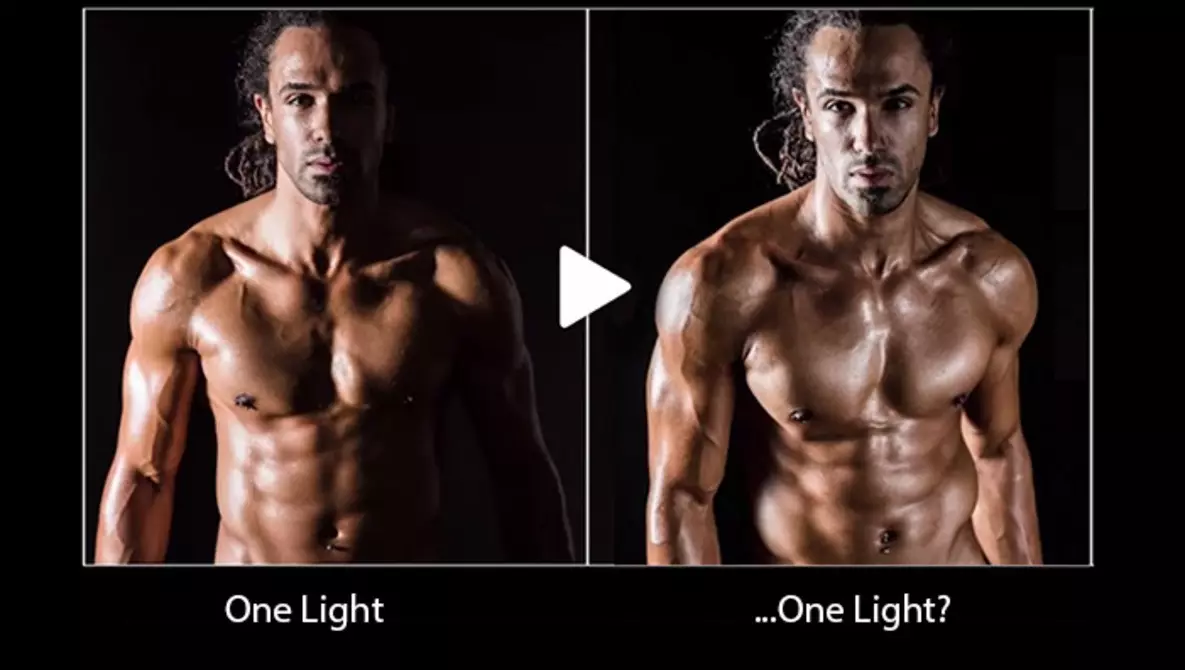 Kā izveidot 3 gaismas iestatījumu, izmantojot tikai vienu kameras zibspuldzi