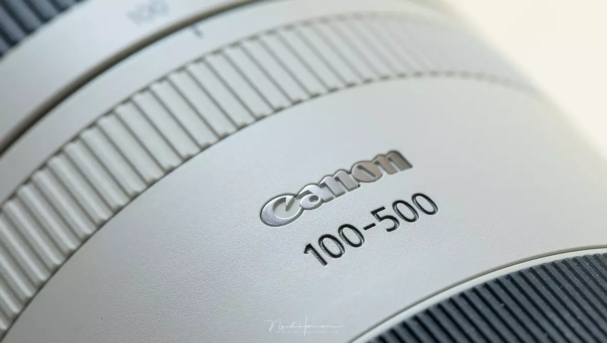 Em lensên bê neynikê yên Canon RF 100-500mm f/4.5-7.1L IS USM dinirxînin