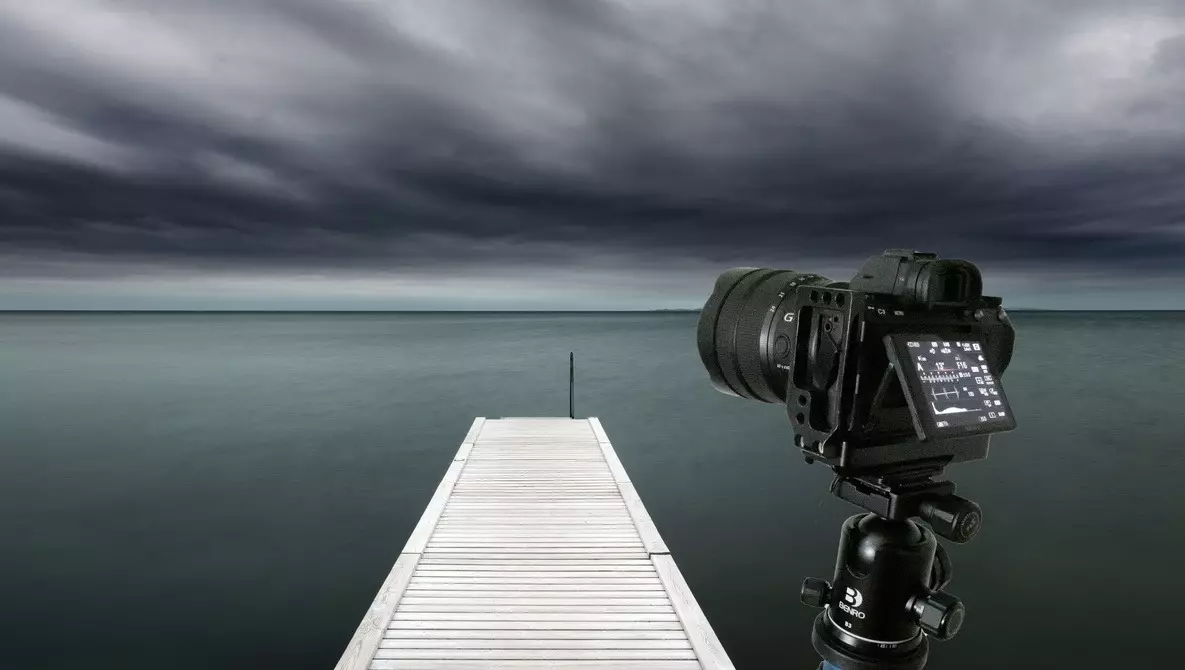 Você pode usar uma lente grande angular para criar uma fotografia de paisagem minimalista?