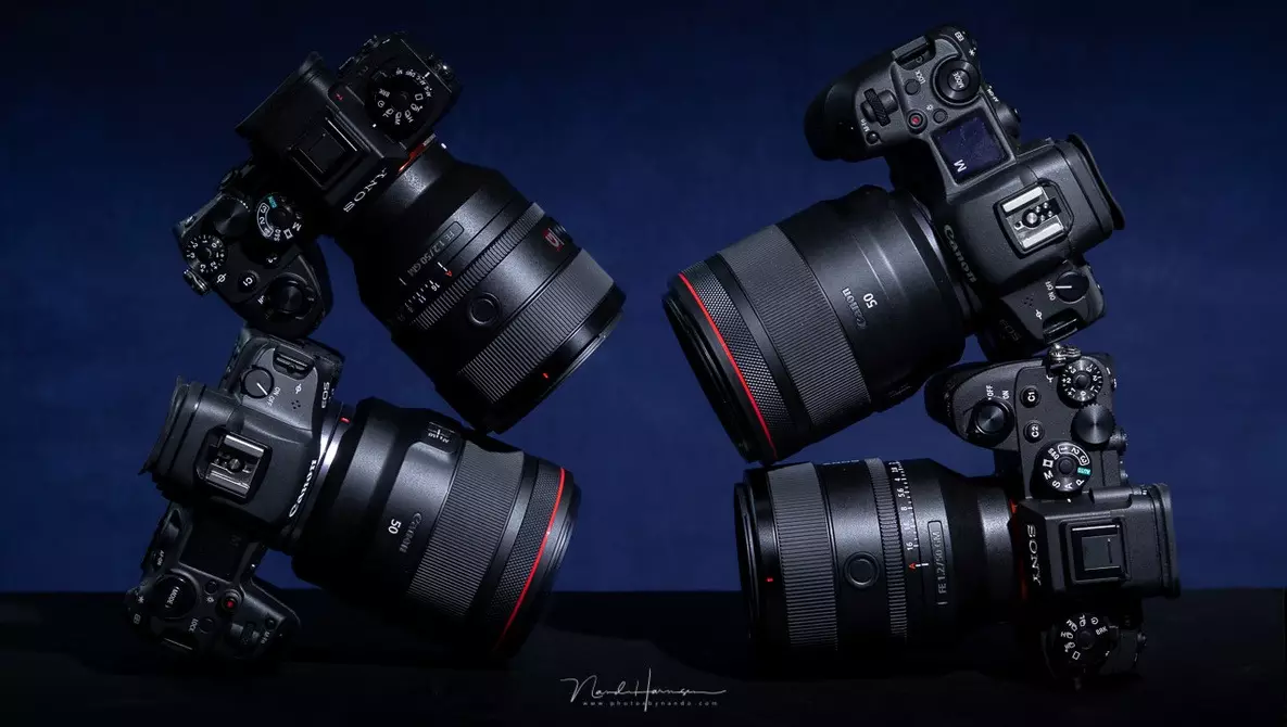 Vil du foretrække Canon EOS R5 eller Sony a1?