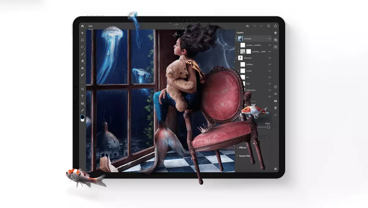 Adobe пуска Photoshop на iPad
