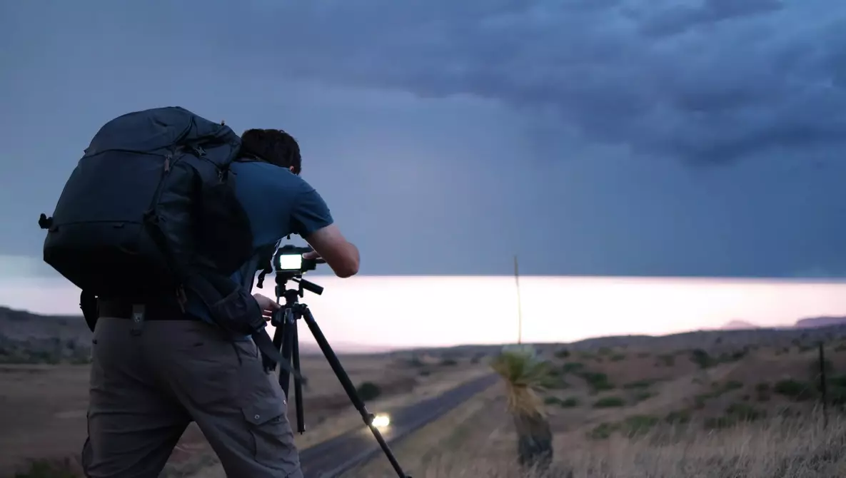 Inseguire e fotografare le tempeste nel New Mexico