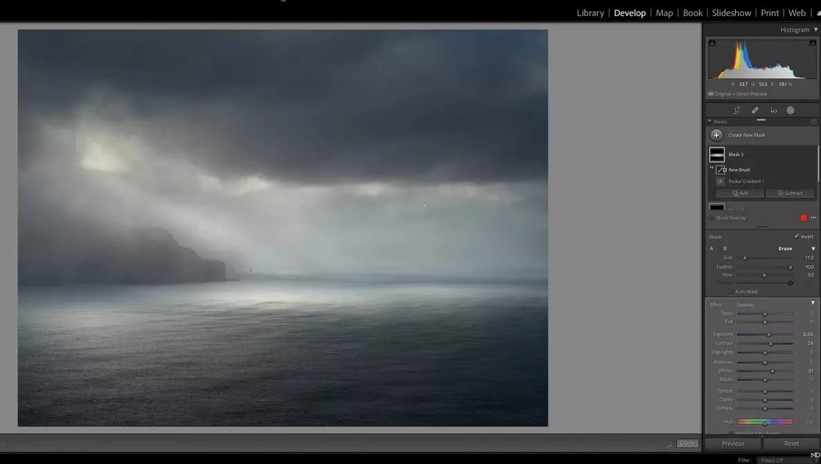 Conoscevi questo strumento in Adobe Lightroom?