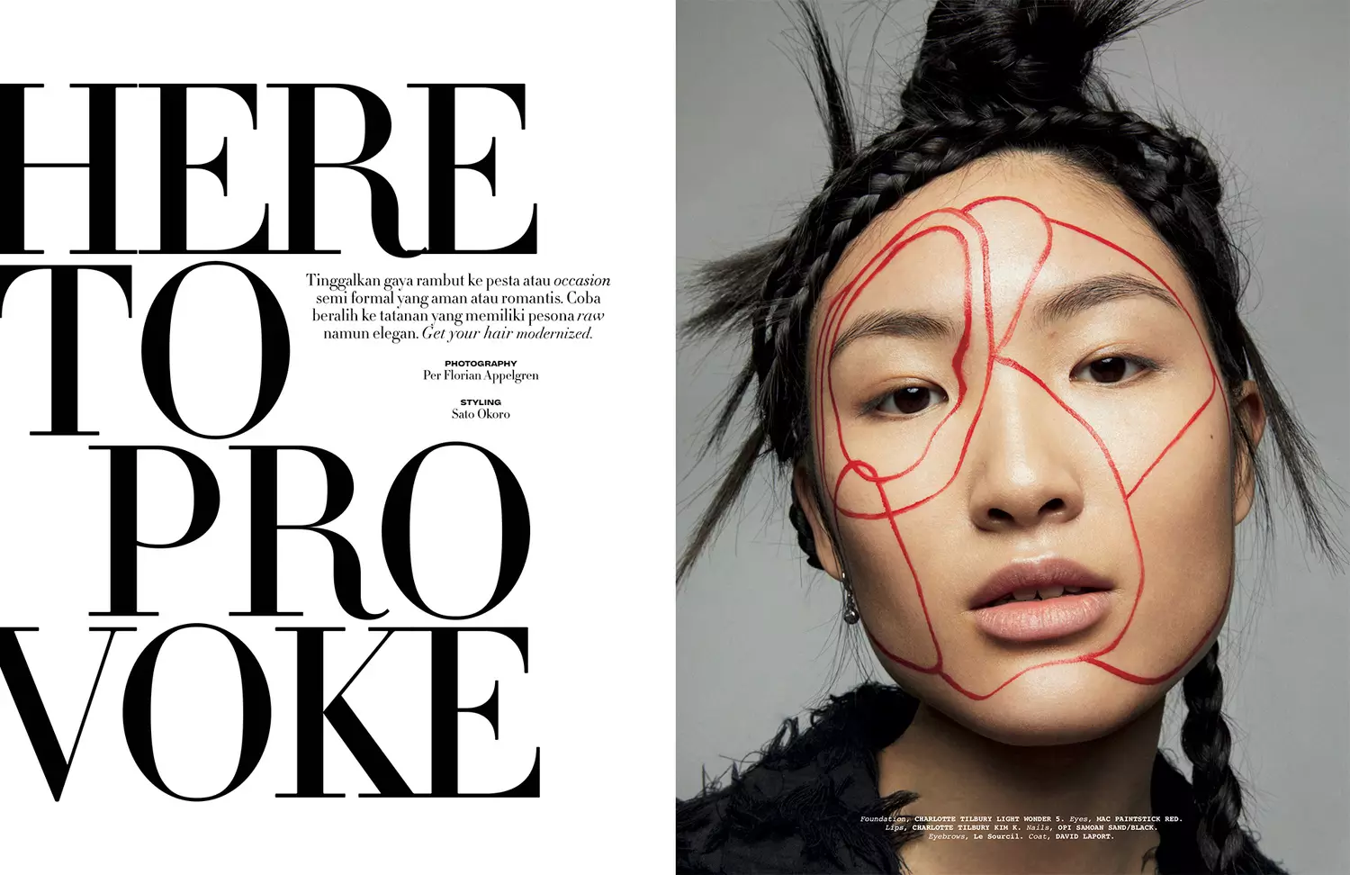 Hvordan Per Florian Appelgren skjøt L'Officiel Indonesia Beauty Editorial 26868_1