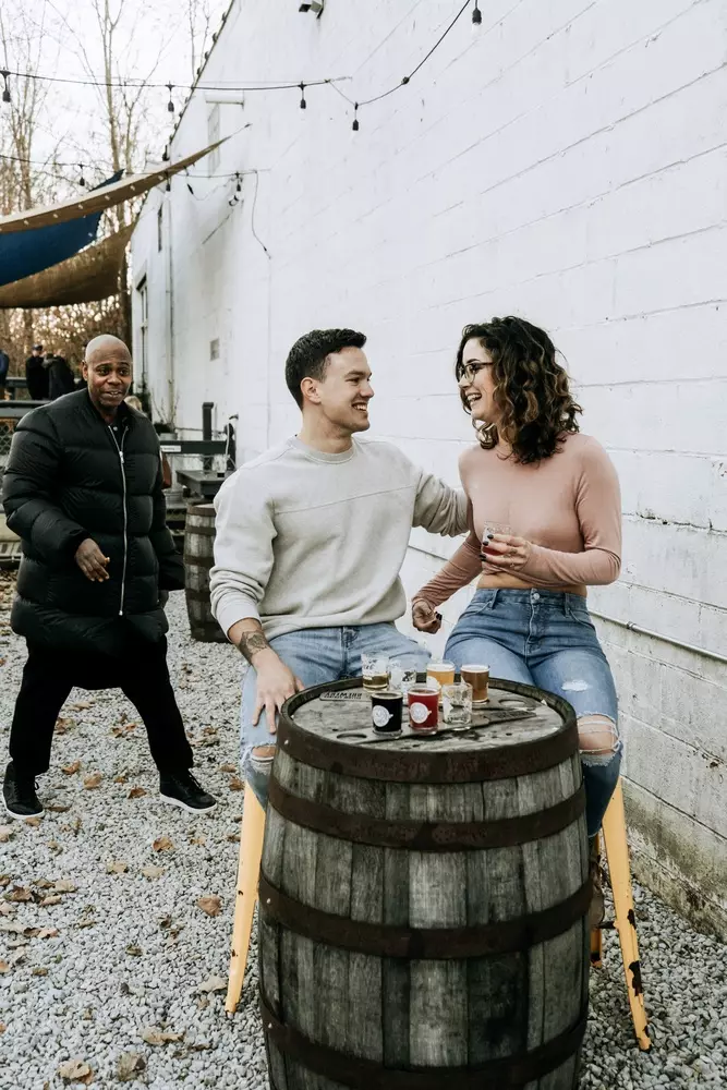 Dave Chappelle Photobombs Engagement Shoot 27365_1