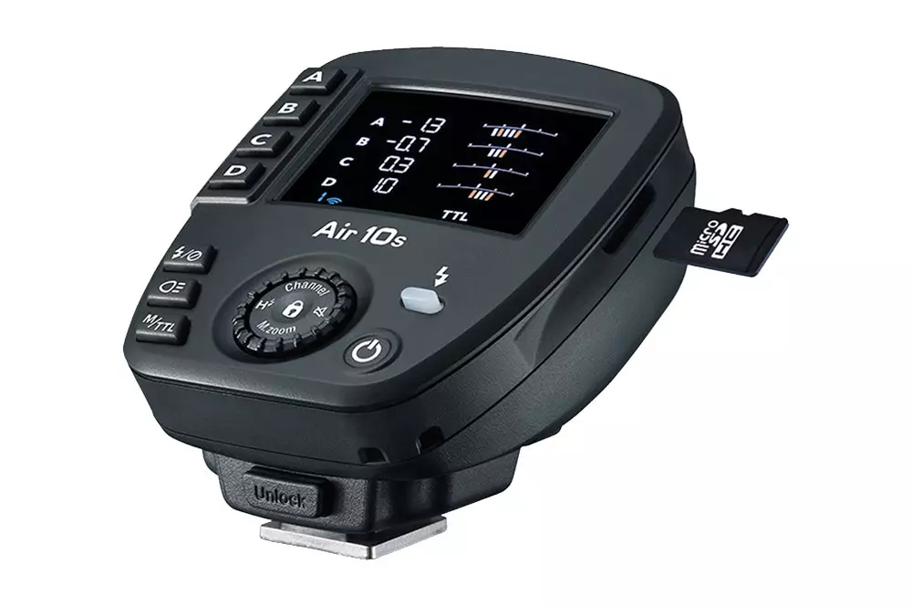 Nissin e tsebisa Air10s, Transmitter ea morao-rao ea Cross-Platform Flash 27568_3