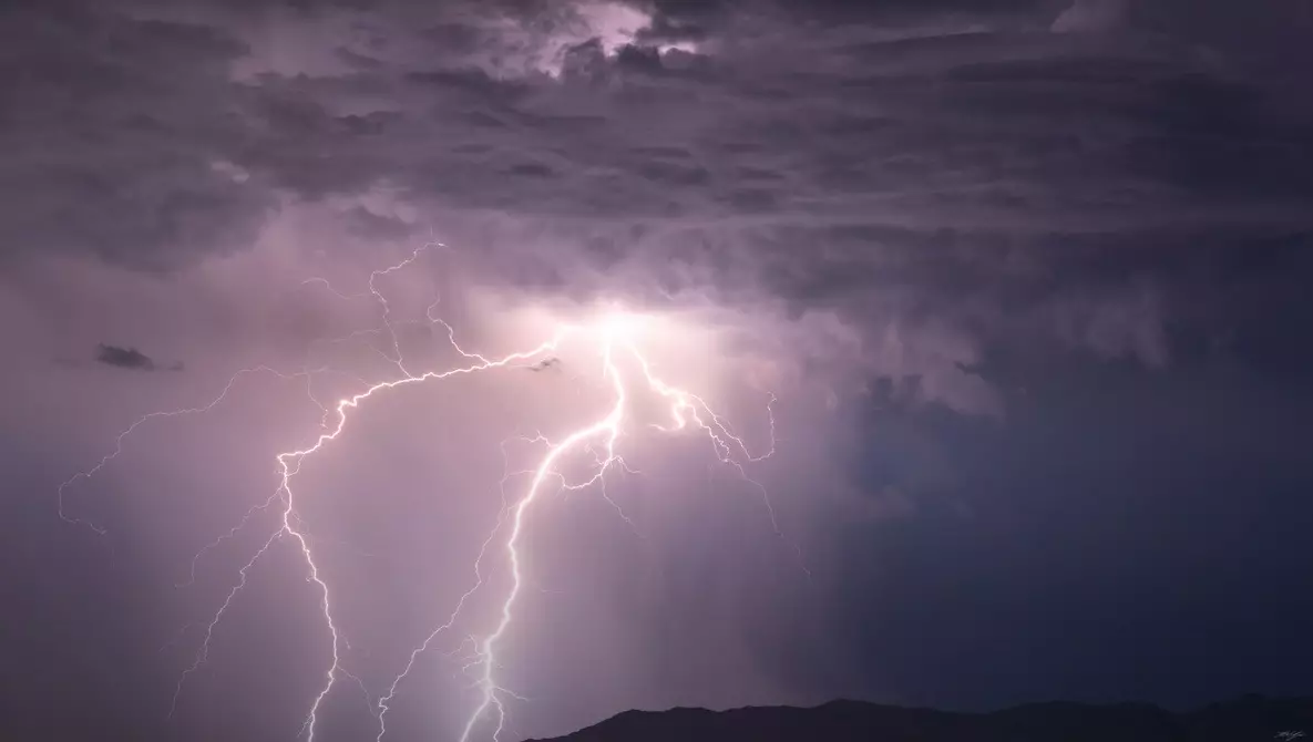 Esperjenza Monsoon Storm Fotografija Bil Nick Page