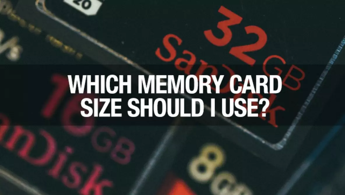 Која големина на мемориска картичка треба да ја користам?