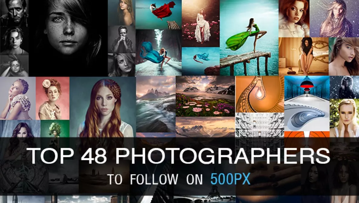 Topp 48 fotografer att följa på 500px