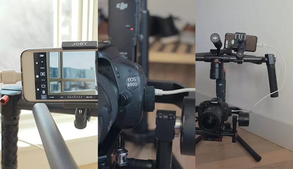 Ідеально підходить для Gimbals: використання телефону як монітора 29044_1