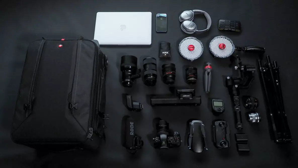 O kit definitivo de videografia para bagagem de mão