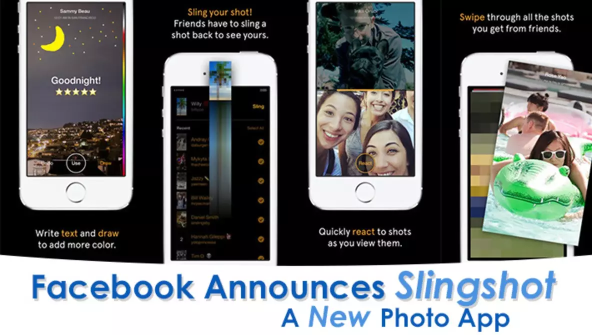 Facebook uvádí Slingshot, novou aplikaci pro fotografie