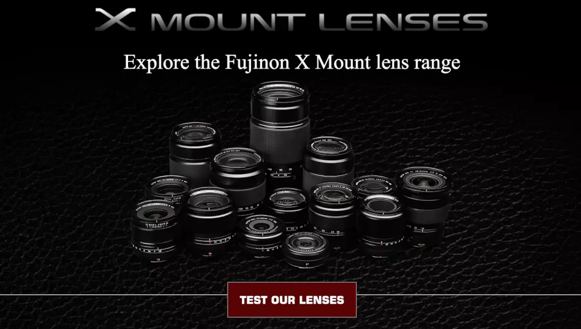 Fuji X Mount Lenses App Inokuita Kuti Uedze uye Kuenzanisa Malenzi Pasina Kusiya Sofa Yako