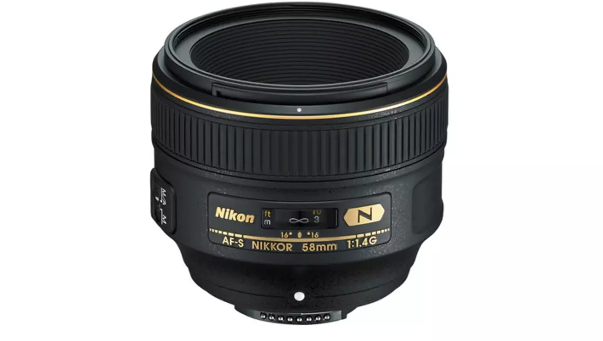 Nikon yn Dadorchuddio Lens Nikkor 58mm f/1.4G