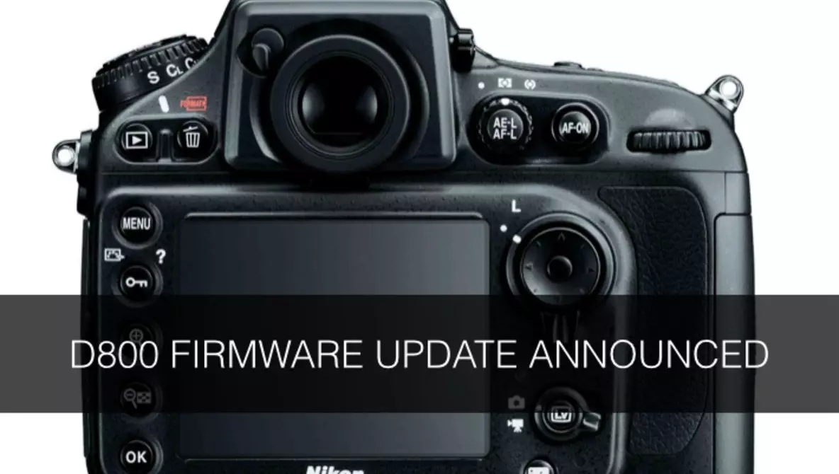 D800 recebe uma revisão de firmware