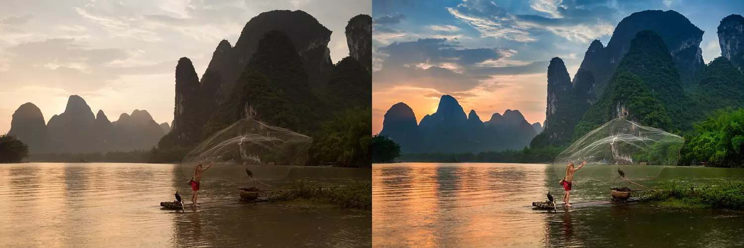 Antes y después del posprocesamiento de la fotografía de viajes y bellas artes 322181_17