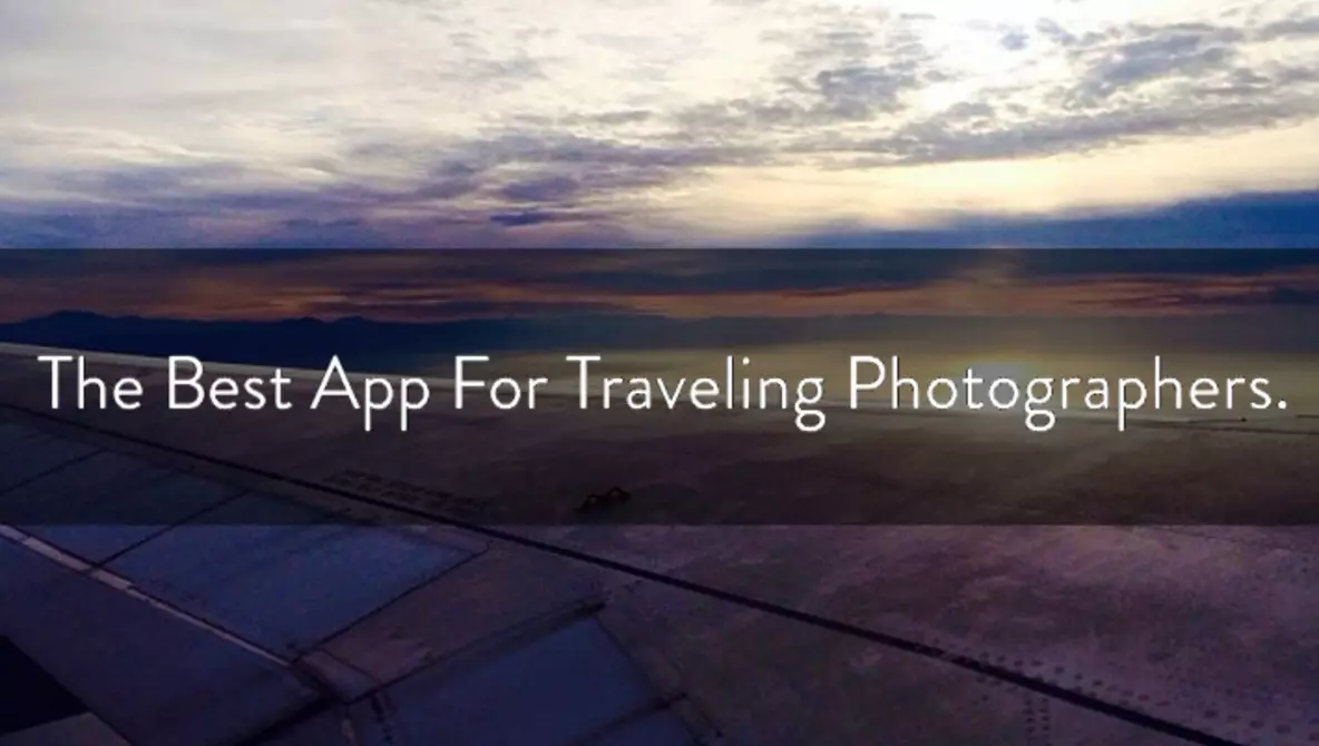 Najboljša aplikacija za potujoče fotografe.