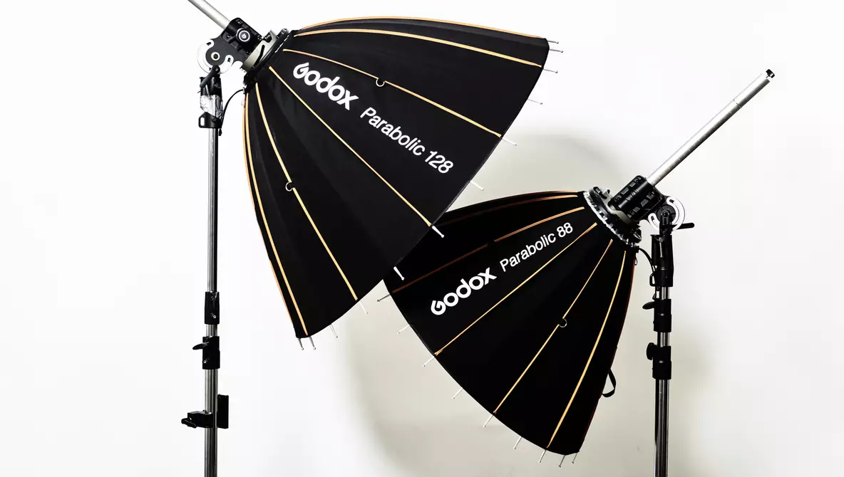 Godox Parabolic Light Modifiers. ավելի լավ, քան Broncolor: