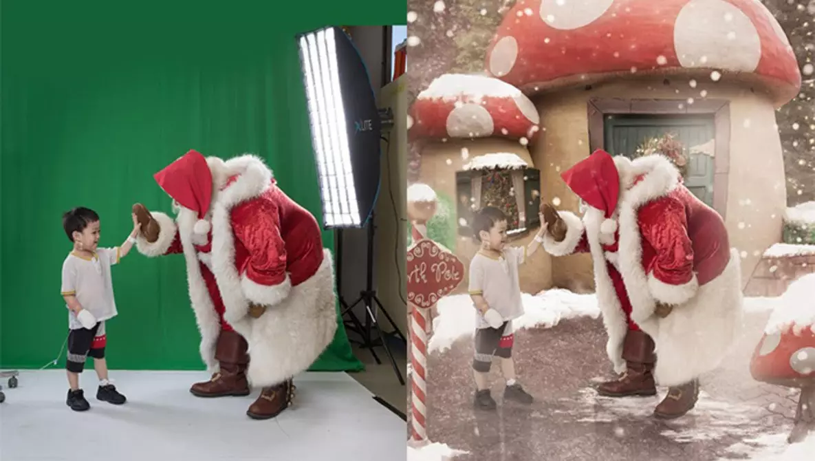 In Santa Shoot feroare yn in Krystwûnderlân foar sike bern [Eksklusyf efter de skermen]