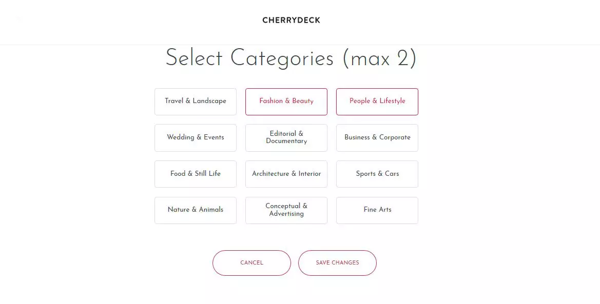 CherryDeck: Инстаграм портфолиолары өчен бушлай базар 332365_1