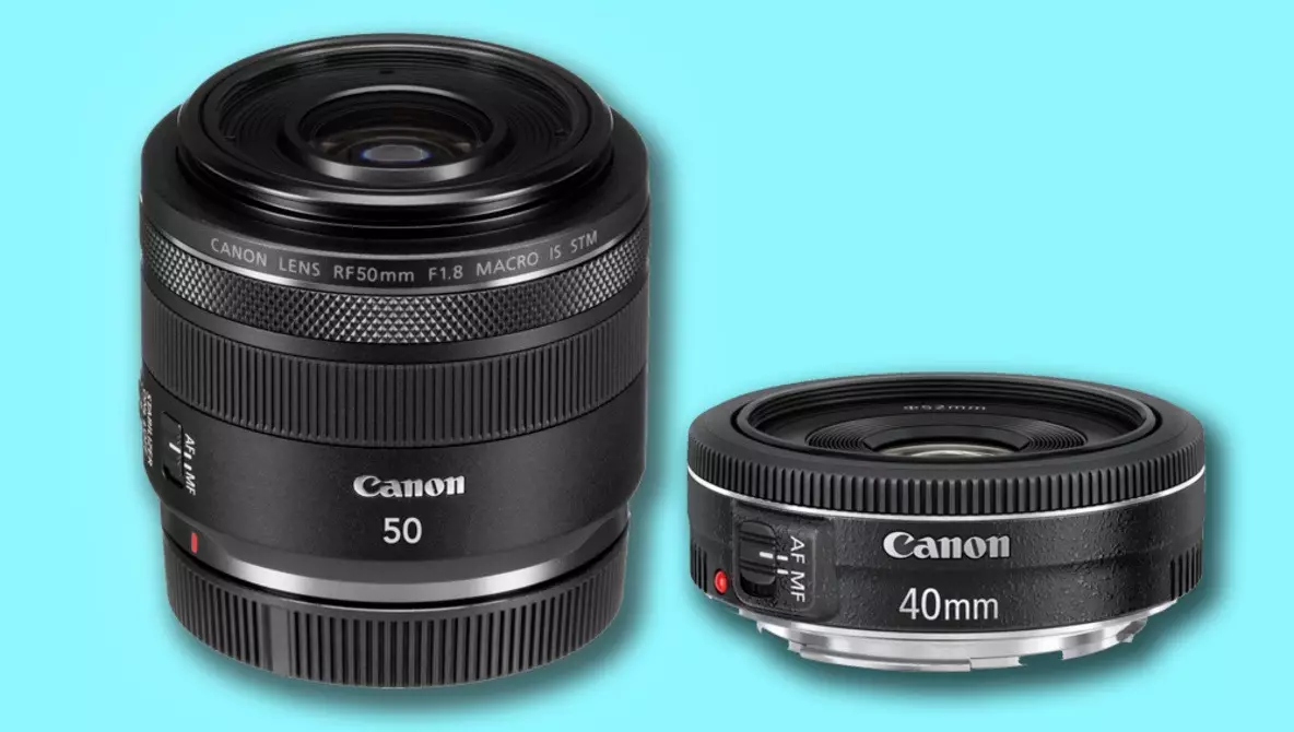 Canon sta tracciando un obiettivo Nifty Fifty e un pancake per le sue fotocamere full frame mirrorless