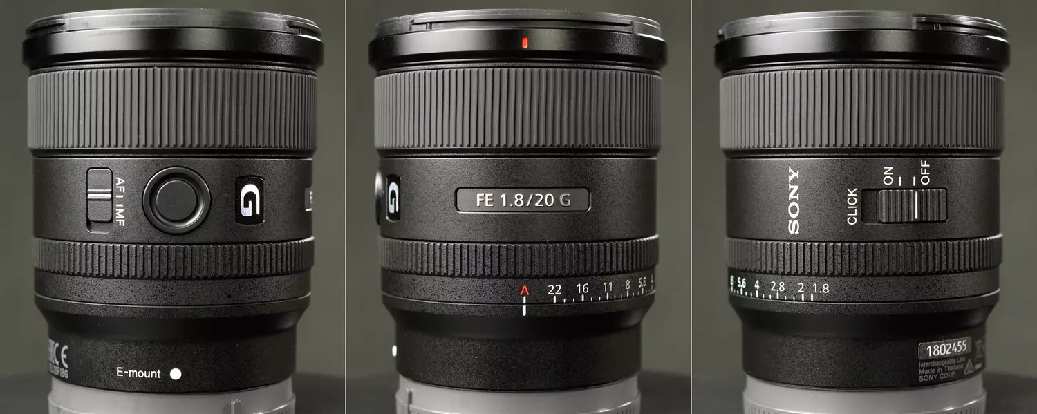 Sony annoncéiert d'FE 20mm f/1.8 G Wide-Angle Prime Lens 335055_1