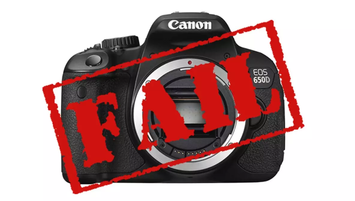 Η Canon 650D αξιολογεί χειρότερα από τα προηγούμενα μοντέλα