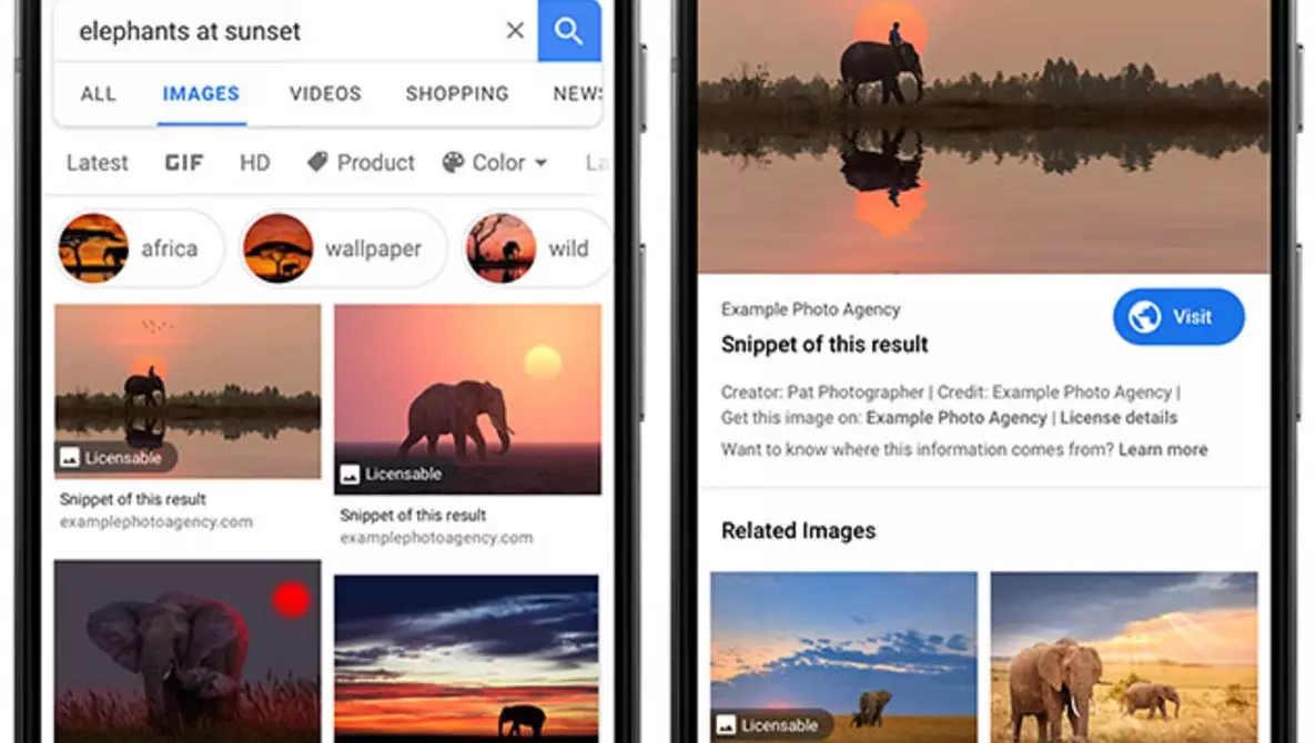 Google dodaje novu oznaku 'Licencable' kako bi pomogao fotografima da prodaju fotografije