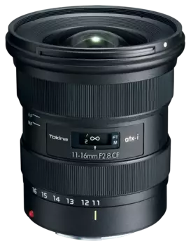 Tokina Ji bo DSLR-yên APS-C Lensên ATX-i 11-16mm f/2.8 CF-ya Nû Nûvekirî Ragihand 34337_1