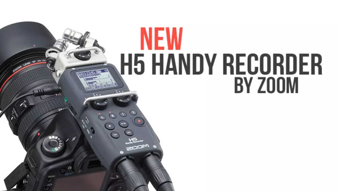 New Zoom H5 Handy Audio Recorder පරීක්ෂා කරන්න