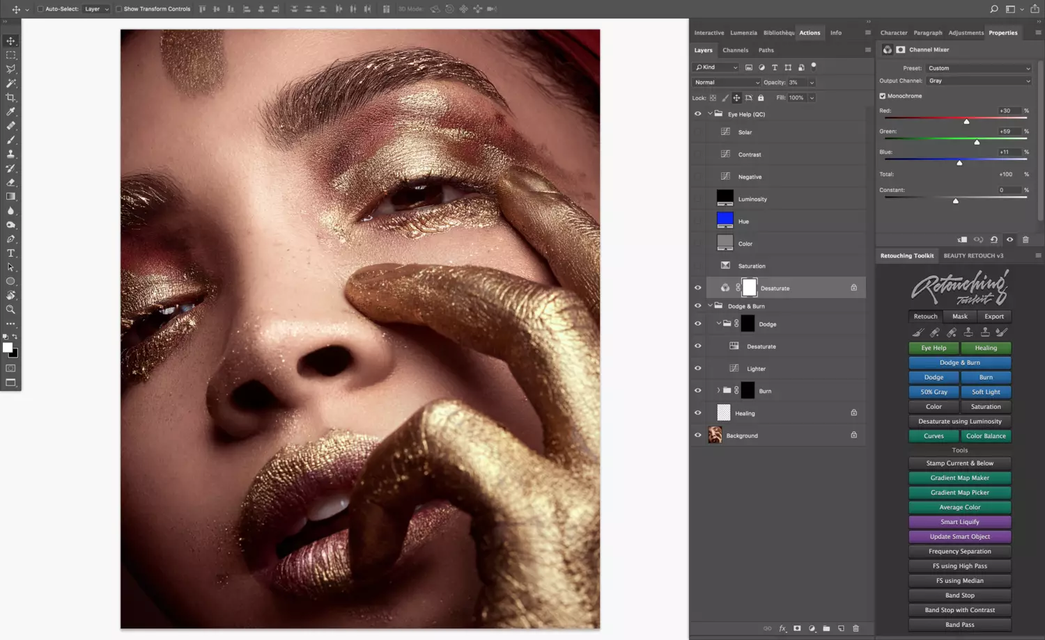 Fstoppers iwwerpréift de Retouchen Toolkit: Déi meescht ëmfaassend Photoshop Panel déi aktuell verfügbar ass 35723_2