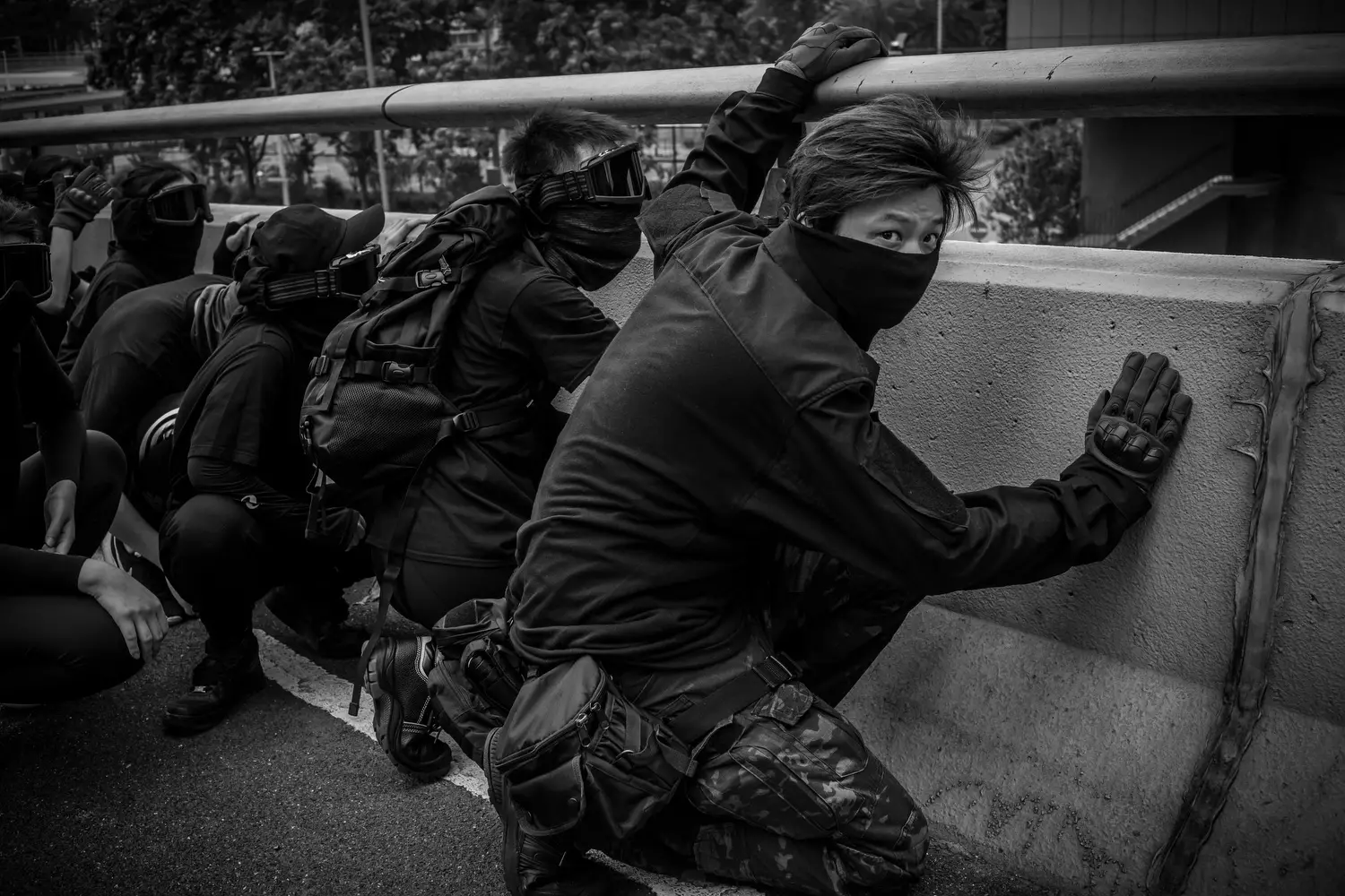 Bloed, zweet en traangas: wat er nodig is om prijswinnende foto's van gewelddadig protest te maken 36010_9
