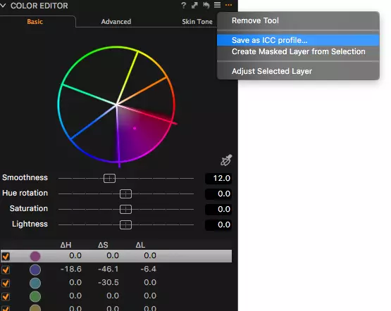 Capture One を使用して、RAW ファイルからカメラから直接完璧な色を取得する方法 3662_4