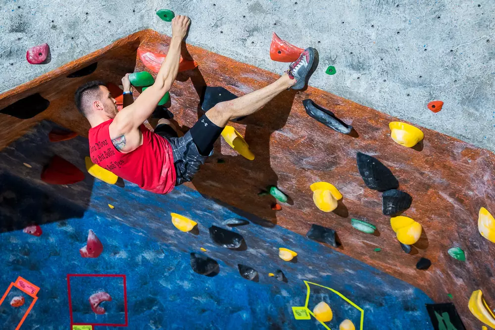 Fotografování halové soutěže v lezení na boulder 37939_5