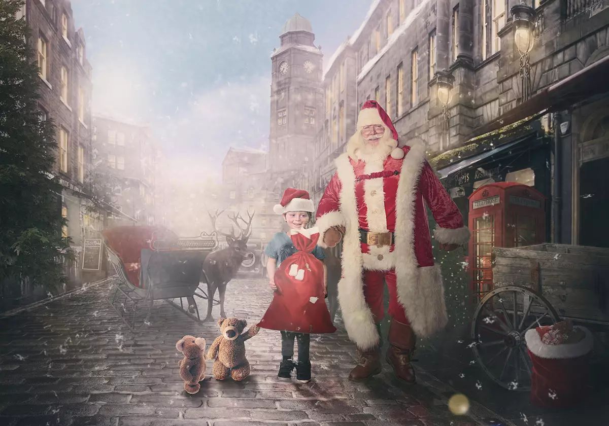 Julemandens fotografer får et hop på at sprede lykke og glæde til indlagte børn 40216_2