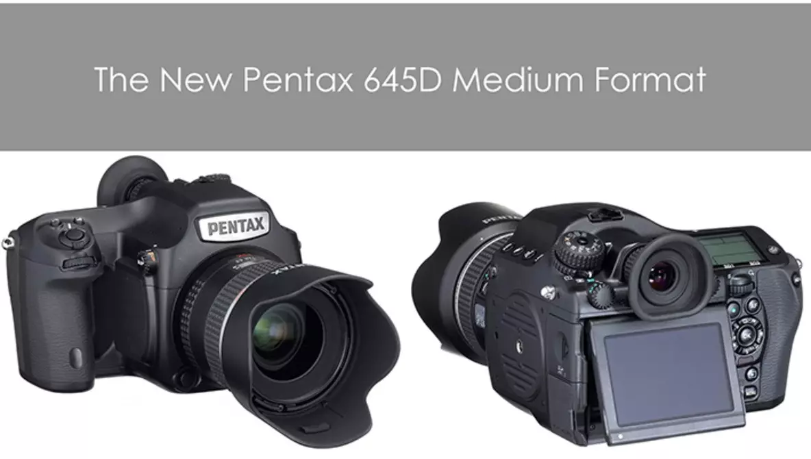 Яңа Pentax 645D урта форматы килә!