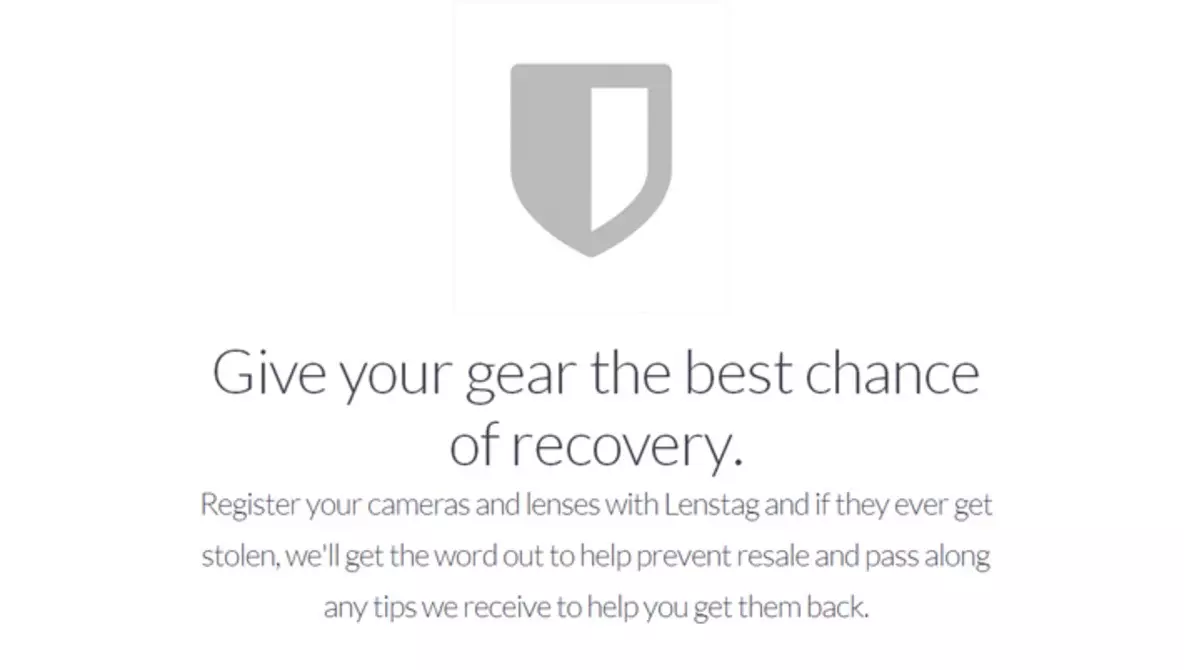 Uusi LensTag-verkkosivusto näyttää tekevän lopun kameravarkauksille