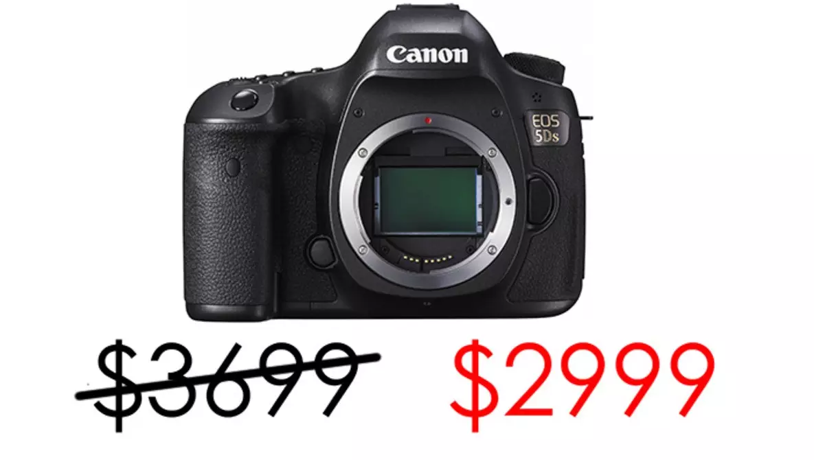 Őrült akció: Takarítson meg 700 dollárt az új, 50 megapixeles Canon 5Ds DSLR fényképezőgépen