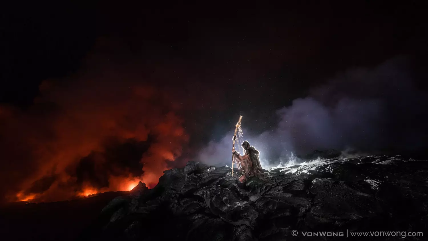 Von Wong fotograferer model på lava i seneste projekt 418610_6