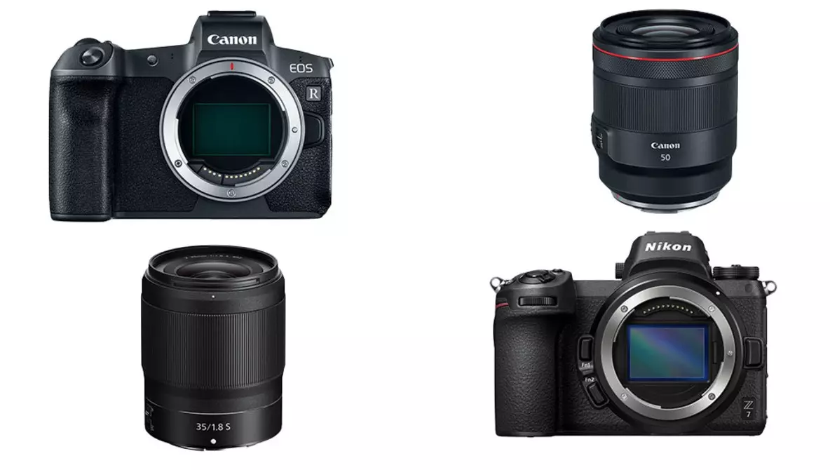 Canon e Nikon achéganse ao mercado sen espellos desde lados opostos, pero quen ten razón?